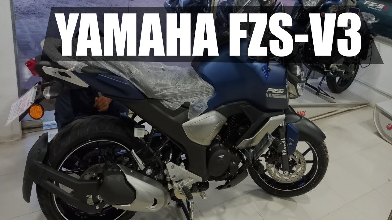 Yamaha FZS V3 Riding with Mobile Camera in helmet Video - YouTube