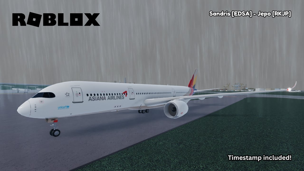 Airbus A350-900 - Asiana Airlines | Sandris [EDSA] - Jepo [RKJP ...
