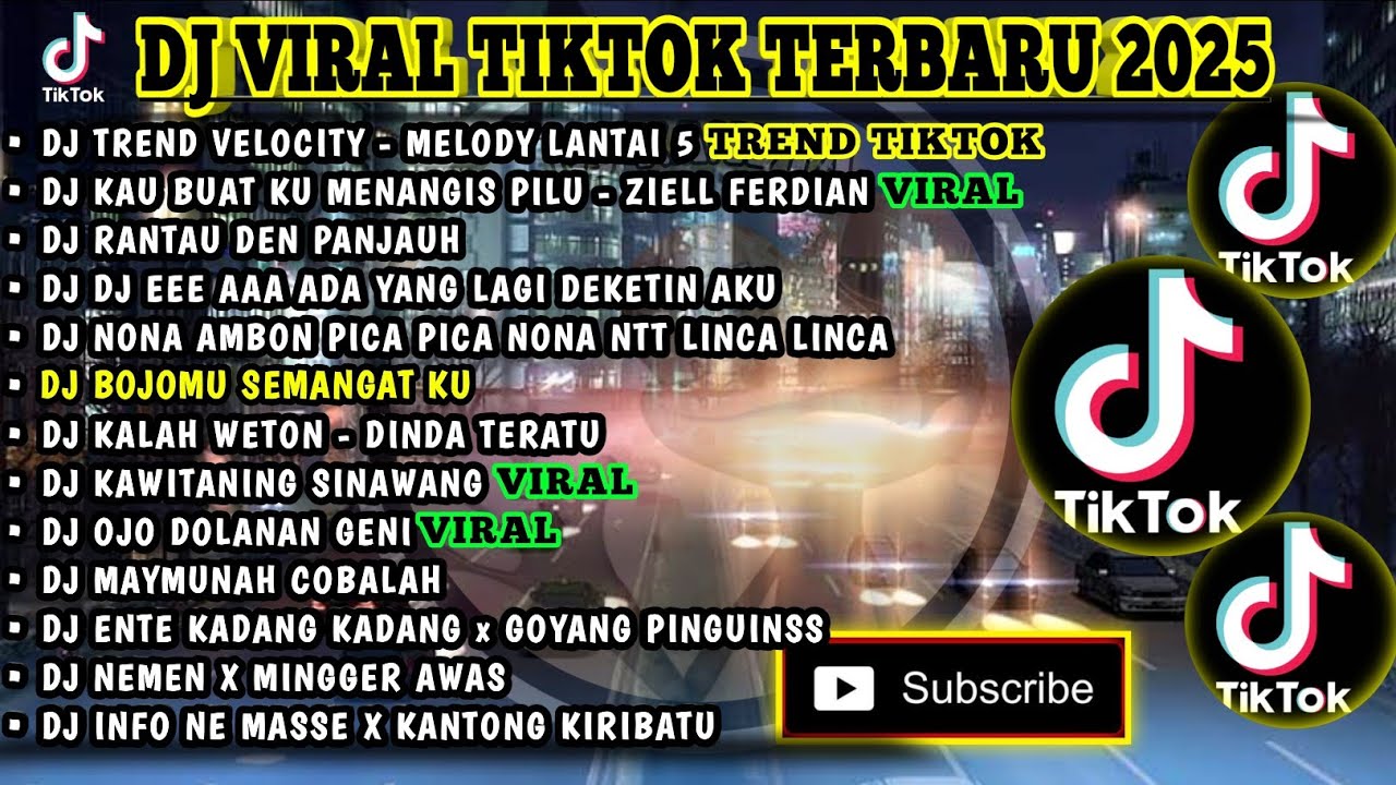 DJ VIRAL TIKTOK TERBARU 2025 | DJ TREND VELOCITY | KAU BUAT KU MENANGIS - ZIELL FERDIAN FULL ...