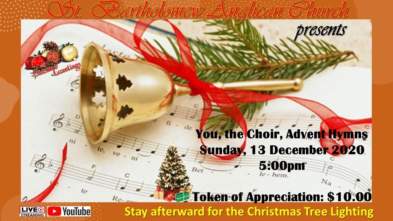 Christmas Choir Recital - You, the Choir, and Advent Hymns - YouTube