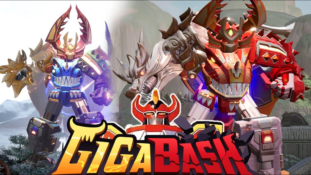 4K! GIGABASH: Super Sentai Titan R.O.J.A.K - SHOWCASE "MIGHTY DLC ...