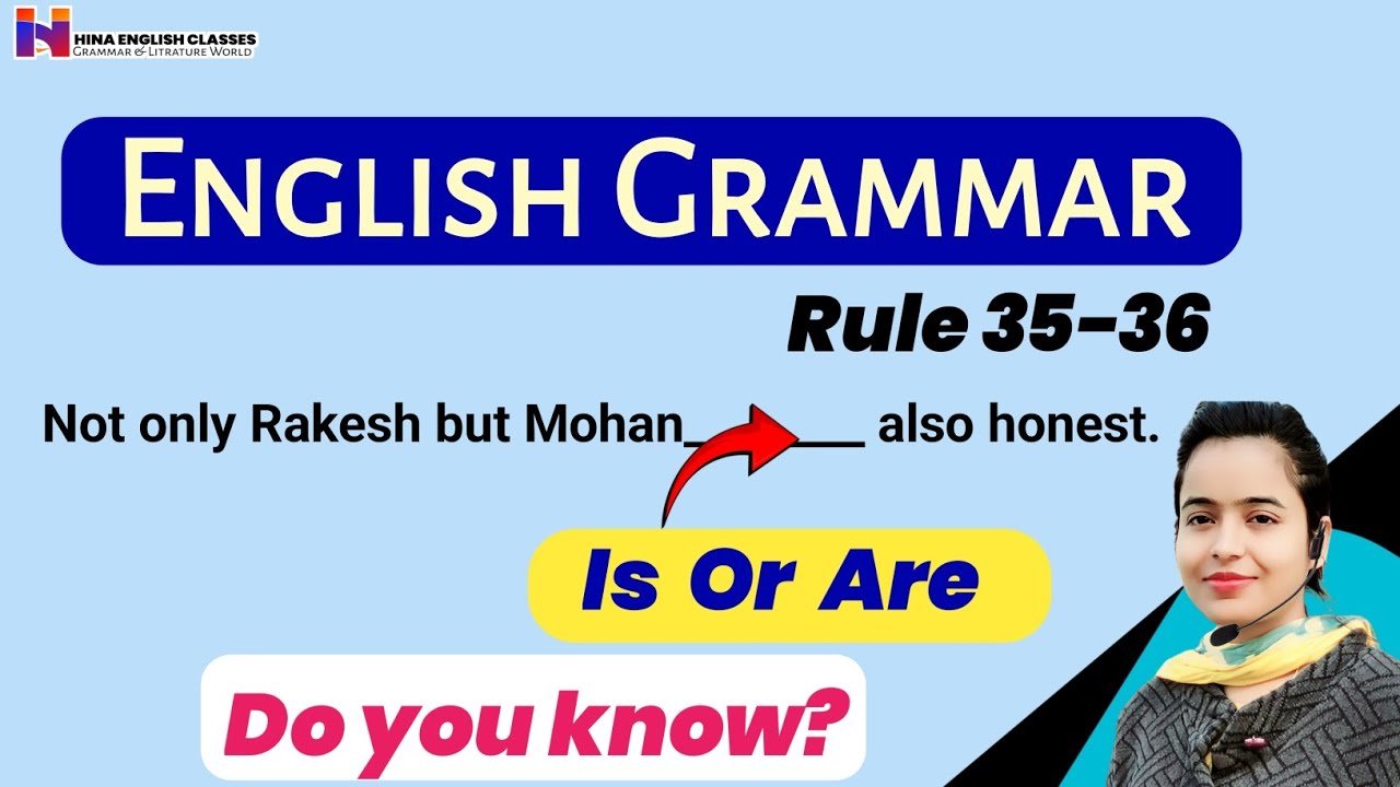 English Grammar 🪙 Rules 35-36 | For All Competitive Exams SSC TGT PGT ...