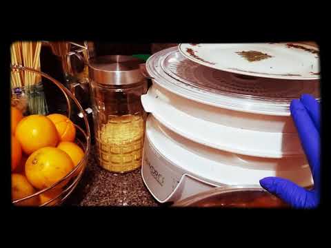 🌶Dehydrated sweet peppers🌶piman dous séché🌶 - YouTube