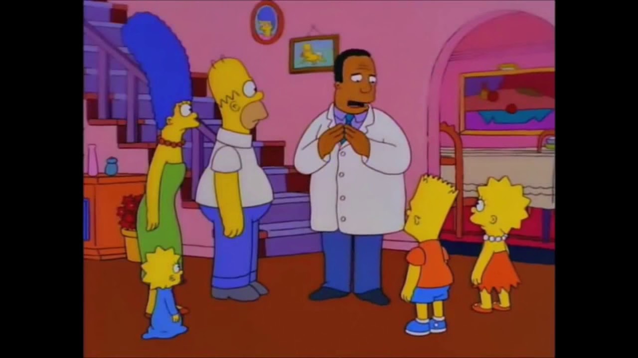 The Simpsons- evil twin - YouTube