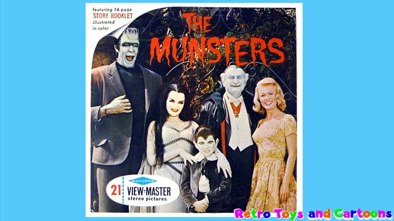 The Munsters | The Most Beautiful Ghoul in the World | 1966 View-Master ...