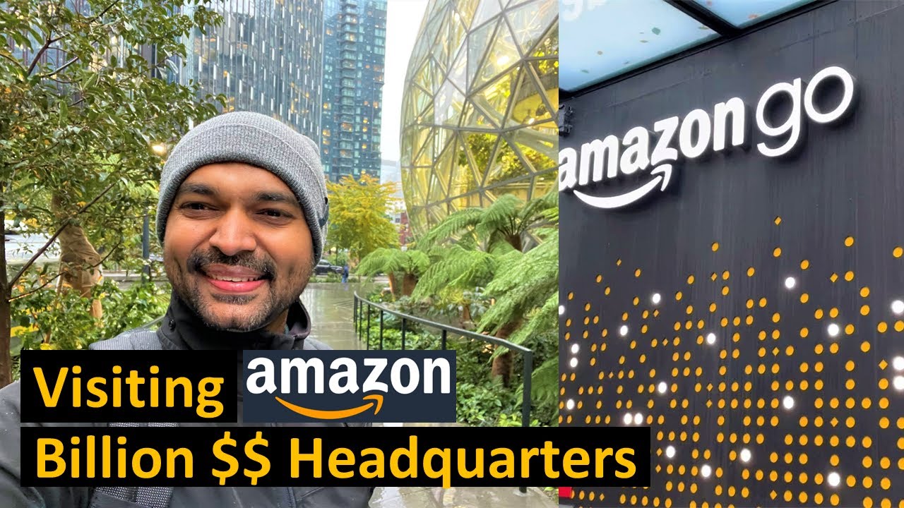 Visiting Amazon's $4 Billion Headquarters | Largest Tech Employer ...