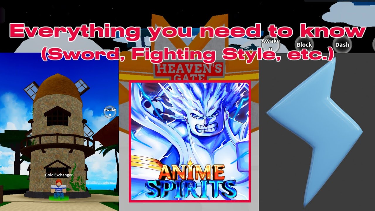 *EVERYTHING* YOU NEED TO KNOW IN ANIME SPIRITS *UPDATE 1*|Sword ...