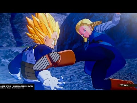 Android 18 Break Vegeta's Arm - Vegeta VS Android 18 | Dragon Ball Z ...