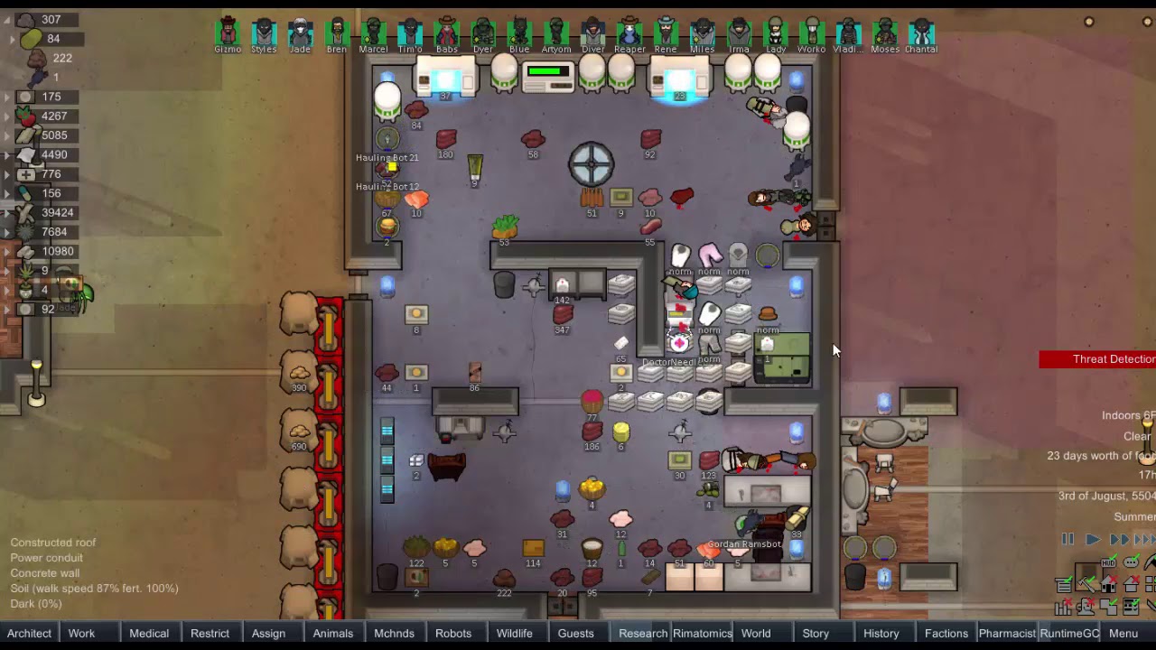 Rimworld, Tale of Bren's PMC, E19, Nuclear Power - YouTube