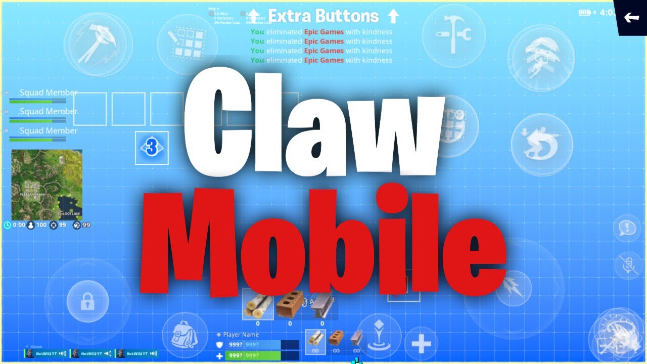 How To Get Used To Claw | Fortnite Mobile - YouTube