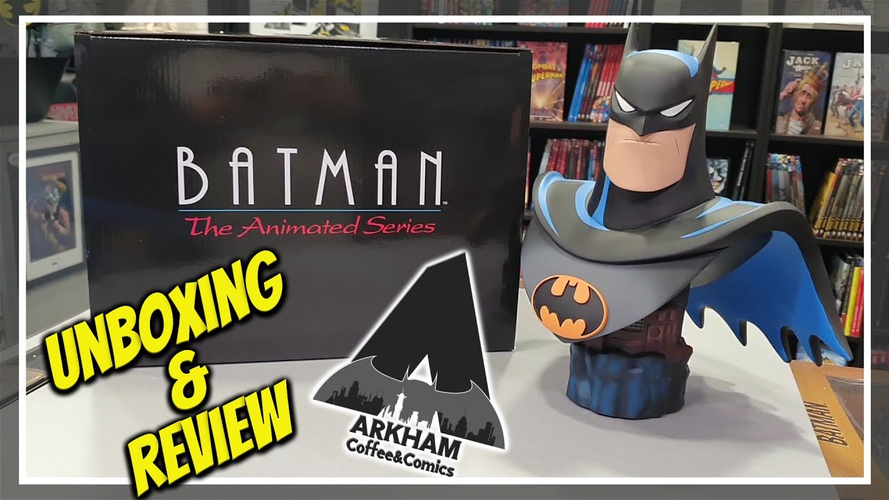 Unboxing & Review - Busto Batman "The Animated Series" / Diamond Select ...