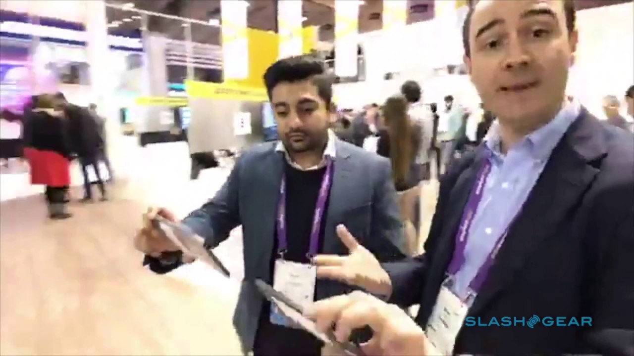 Augmented Reality Google Project Tango BMW/Accenture demo at MWC 2017 - YouTube