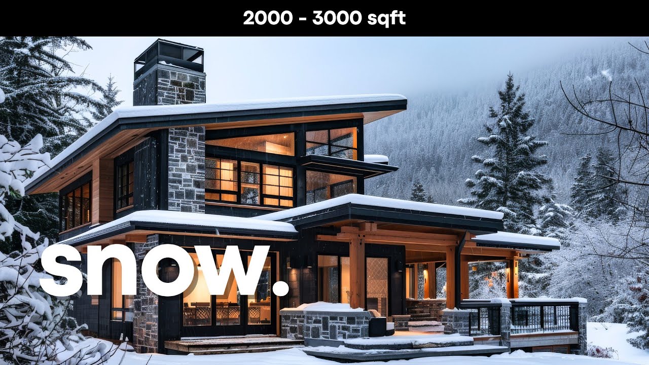 Glass and Steel in the Snow: Architect-Approved Tips for Super Modern ...