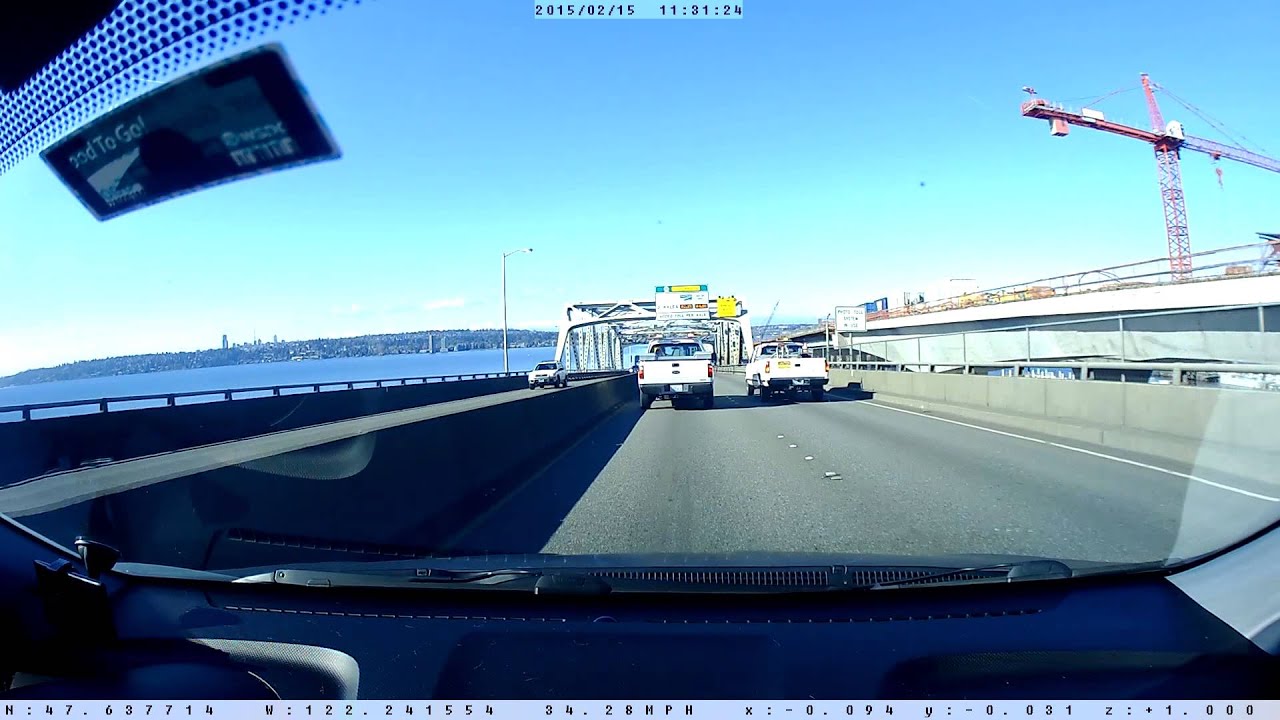 SR520 Bridge Opening 2015-02-15 @ 11:30am - YouTube