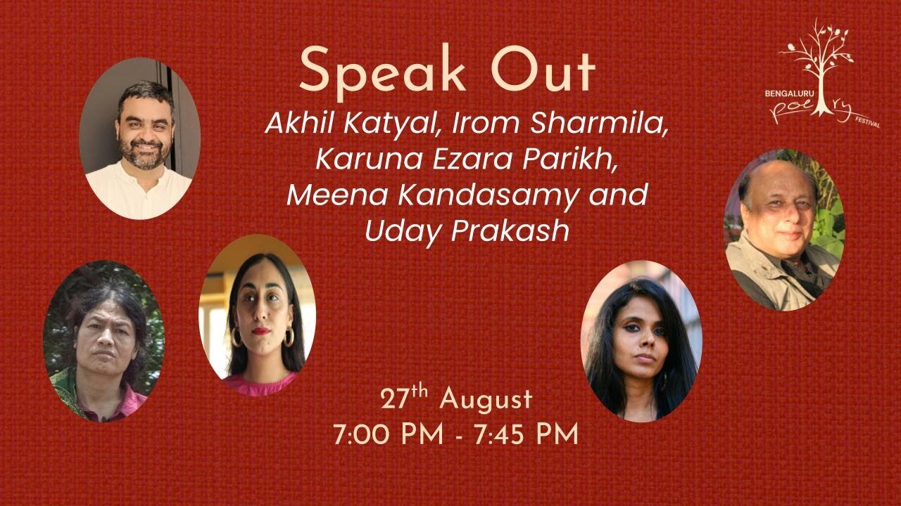 Speak Out - Akhil Katyal, Irom Sharmila, Karuna Ezara Parikh, Meena ...