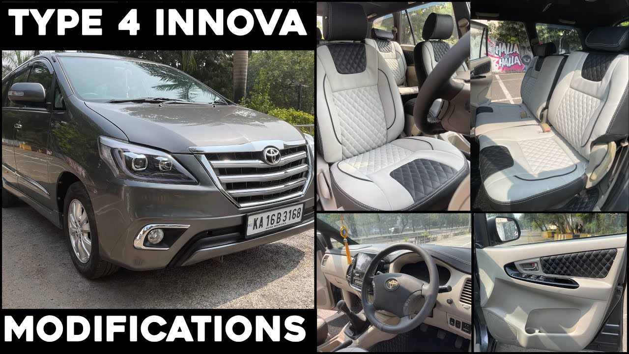 Toyota Innova Type 4 Restoration and modifications with projector ...