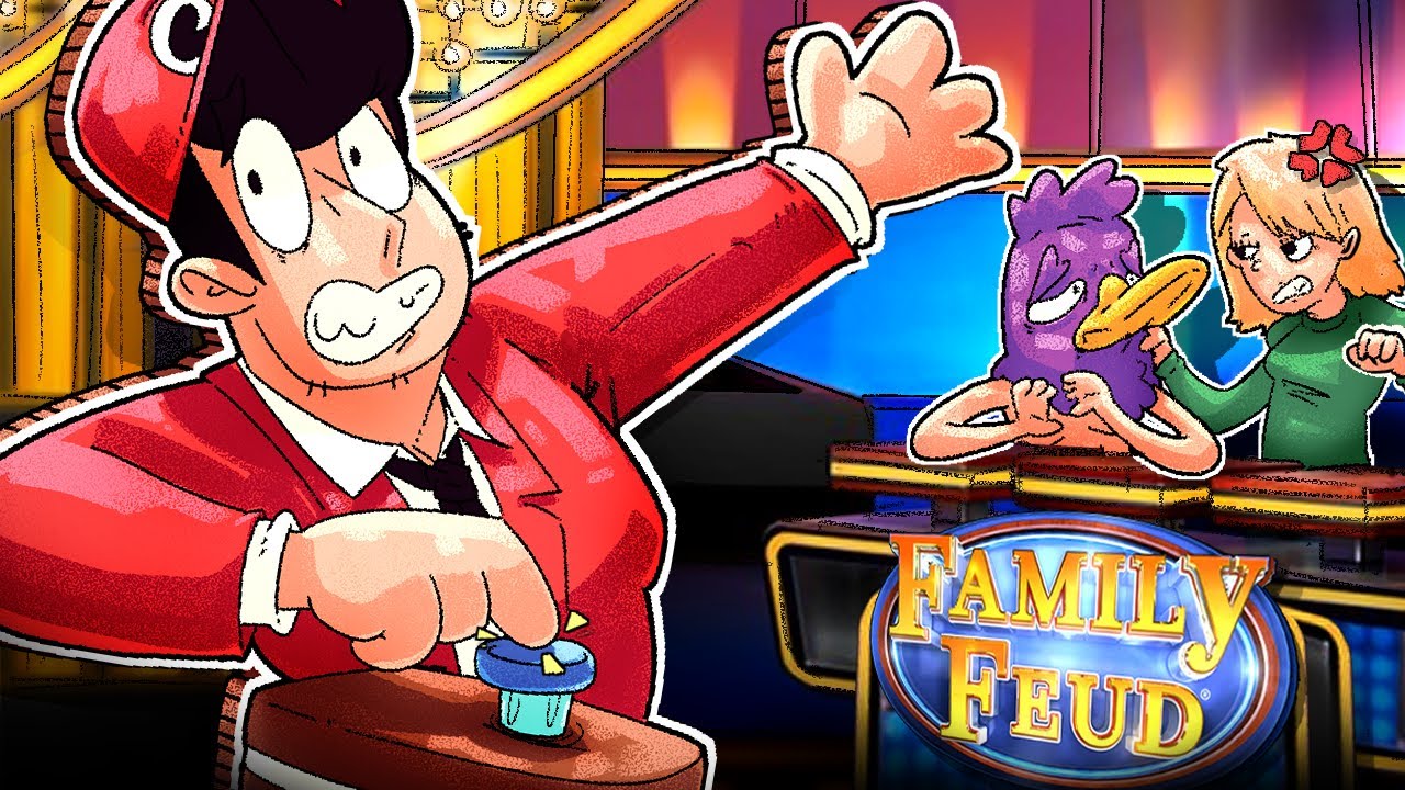 FIGHTING WITH THE FAMILY (Family Feud w/ Friends) - YouTube