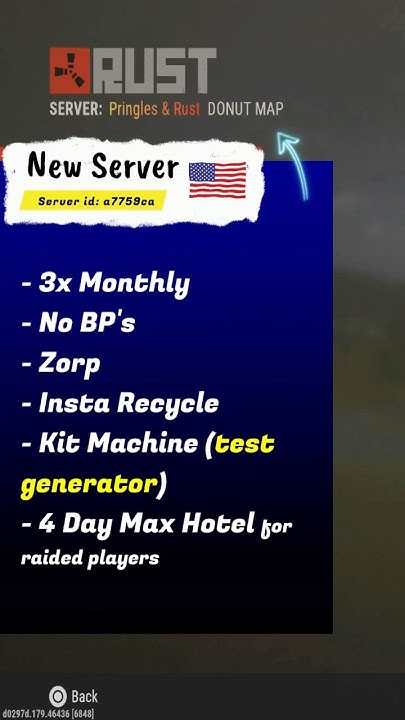 Join our Rust server ⁠@Pringles_Rust #rustcommunity #rust #rustconsole - YouTube