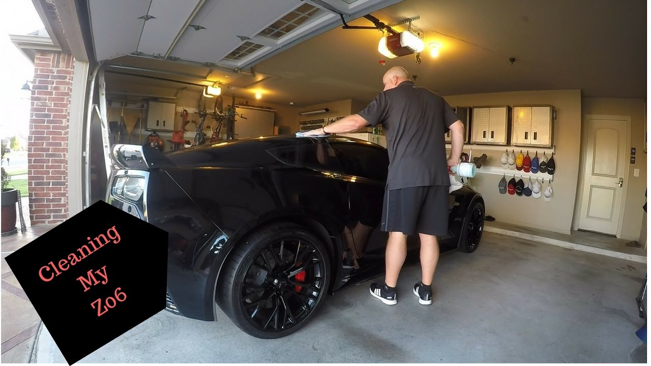 Cleaning my 2016 Z06 - YouTube
