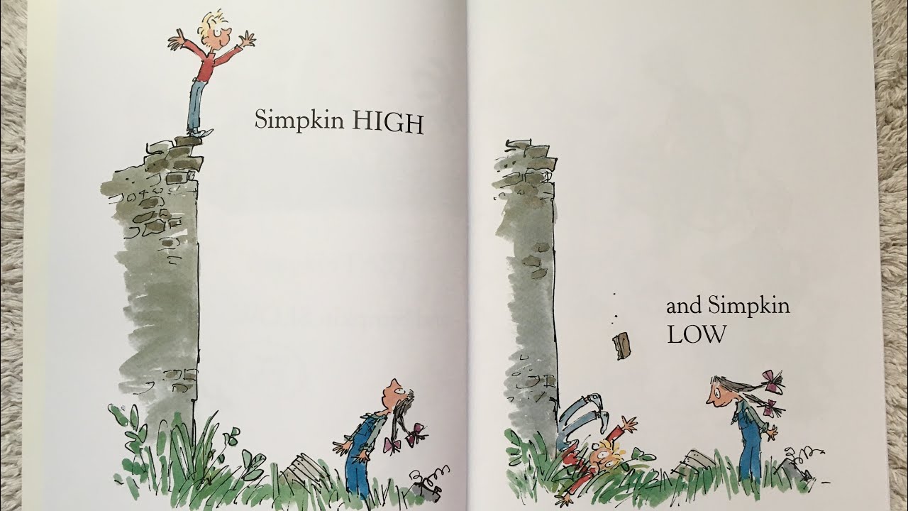 SIMPKIN Quentin Blake. Читаем вслух Детские книги на английском. Учим ...