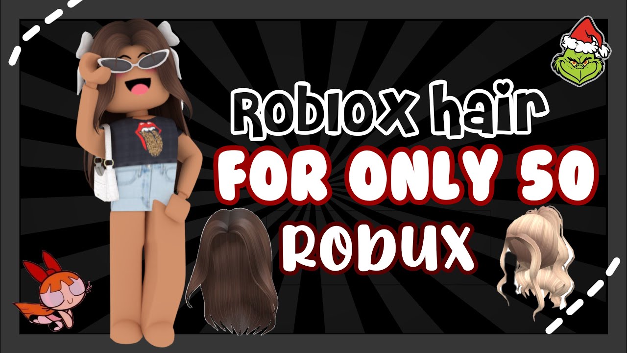 50 Robux Hair! - YouTube
