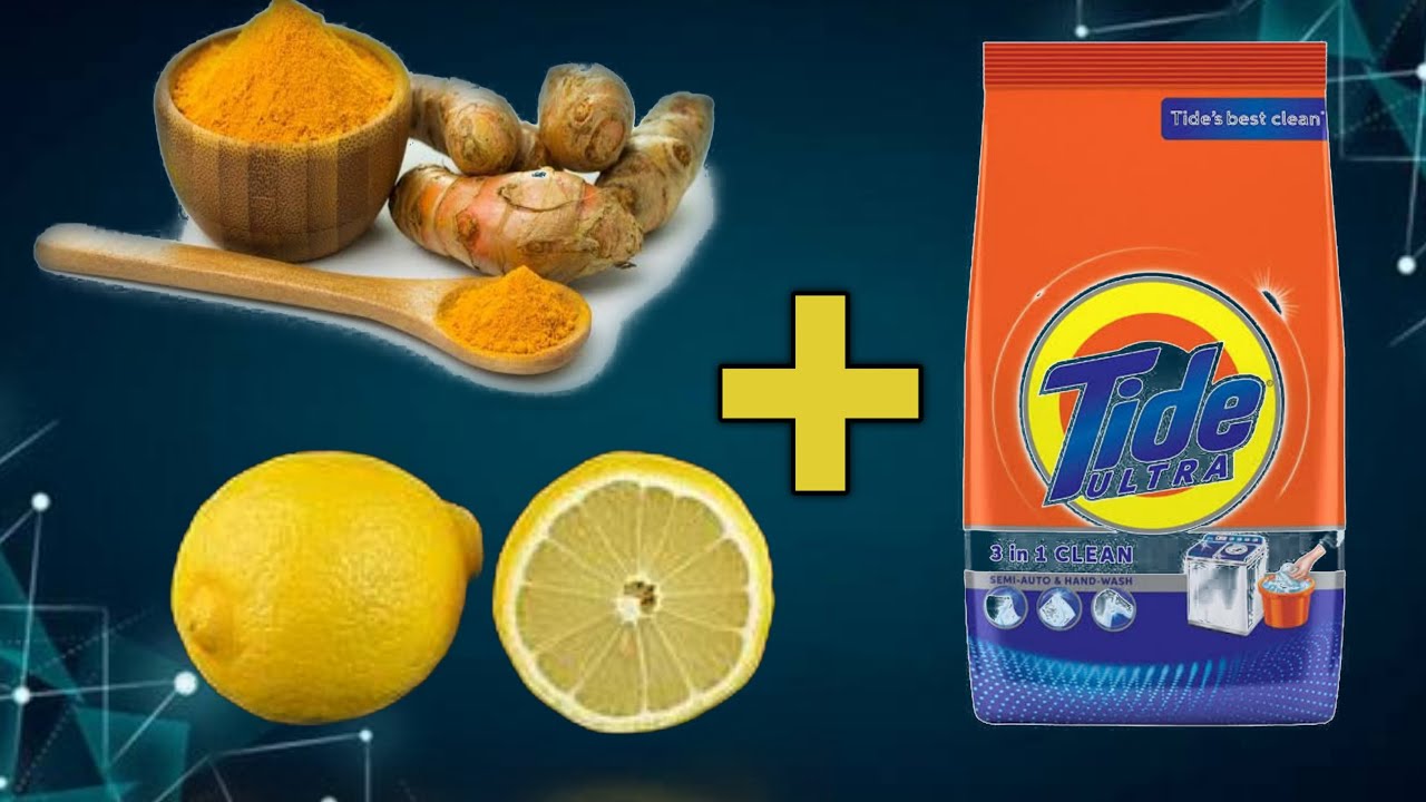 Basic Experiment / Turmeric Indicator / Detergent + Lemon + Turmeric ...