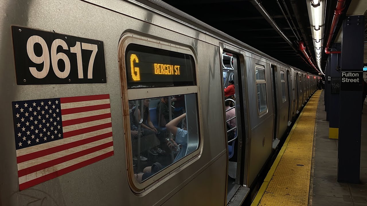 IND Crosstown Line: Bergen Street/Court Square Bound (G) Trains @Fulton ...