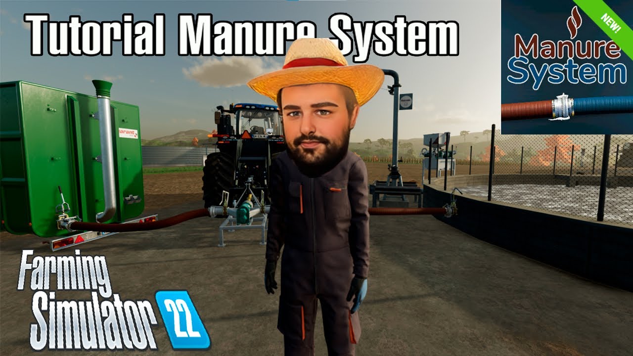 Tutorial Mod Manure System Farming Simulator 22 - Cómo Gestionar Purin Eficientemente - YouTube