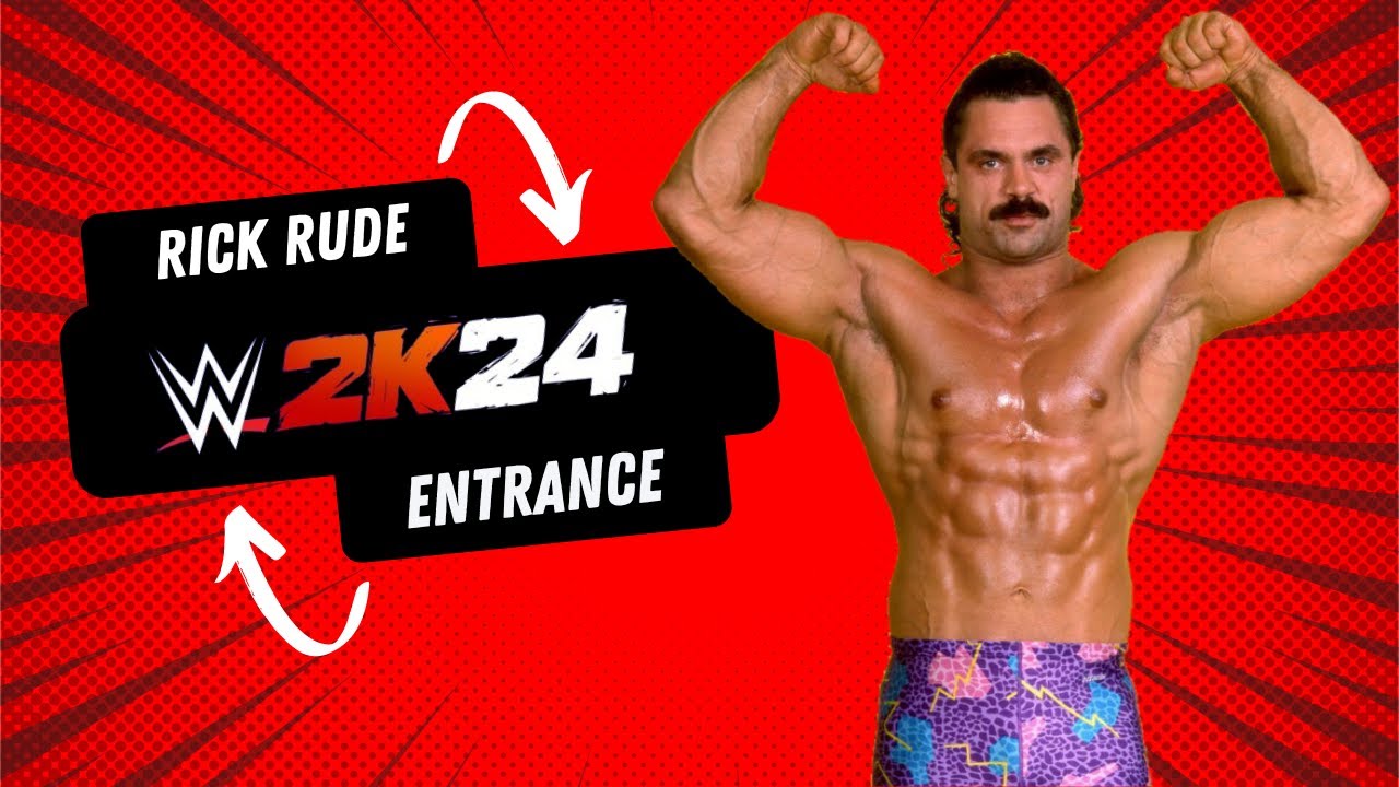 WWE 2K24 - "Ravishing" Rick Rude Entrance! - YouTube