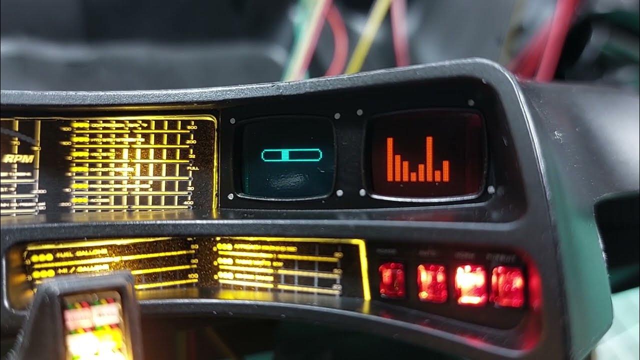 Knight Rider K.I.T.T. Daschboard Update Monitor - YouTube