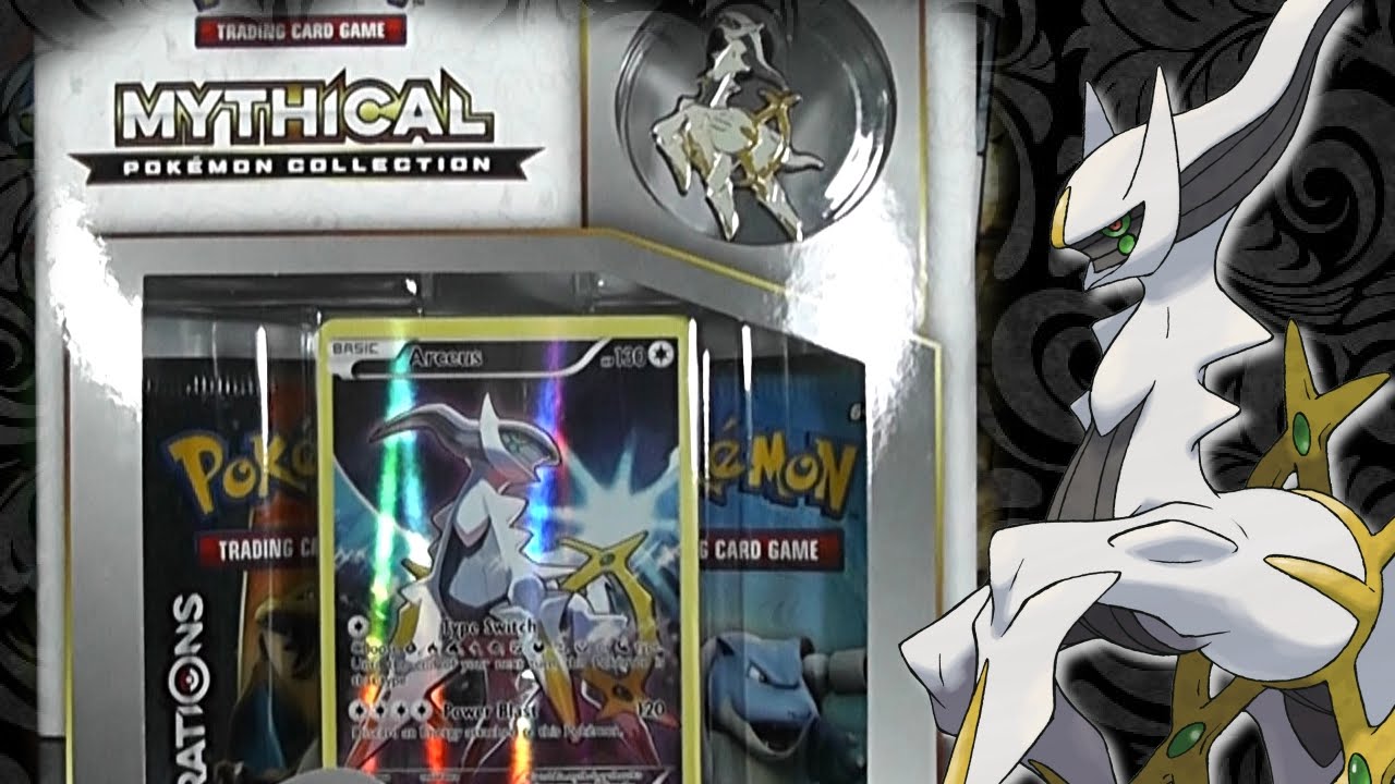 ARCEUS MYTHICAL POKÉMON COLLECTION! APERTURA POKÉMON TCG - YouTube
