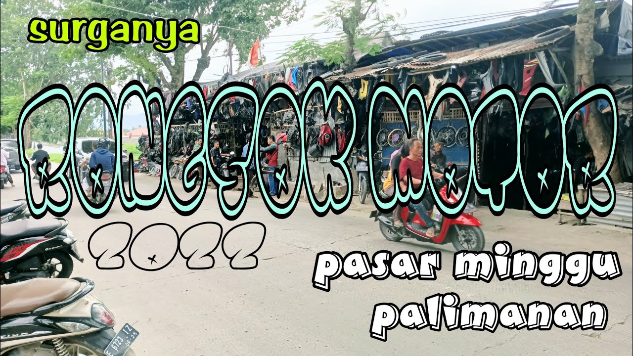Surganya Rongsok Motor | Pasar Minggu Palimanan | Onderdil Motor Bekas ...