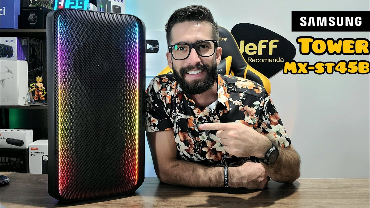 SAMSUNG SOUND TOWER MX-ST45B 160W IPX5:Agora MAIS BARATA! É uma Boa ...