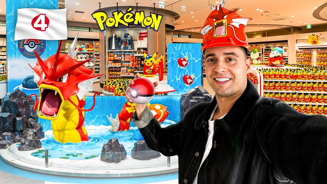 Visité el Pokémon Center de Hiroshima y fue increíble - YouTube