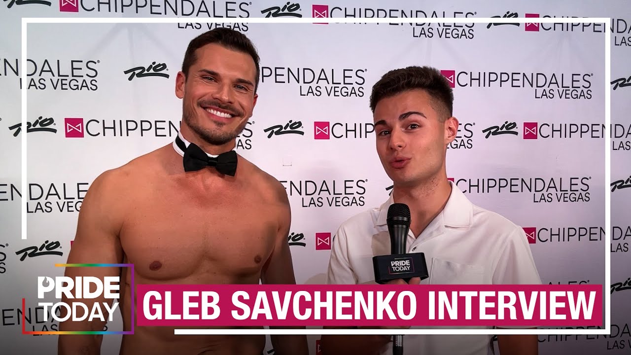 Gleb Savchenko Bares All as 'Chippendales' Celebrity Host - YouTube