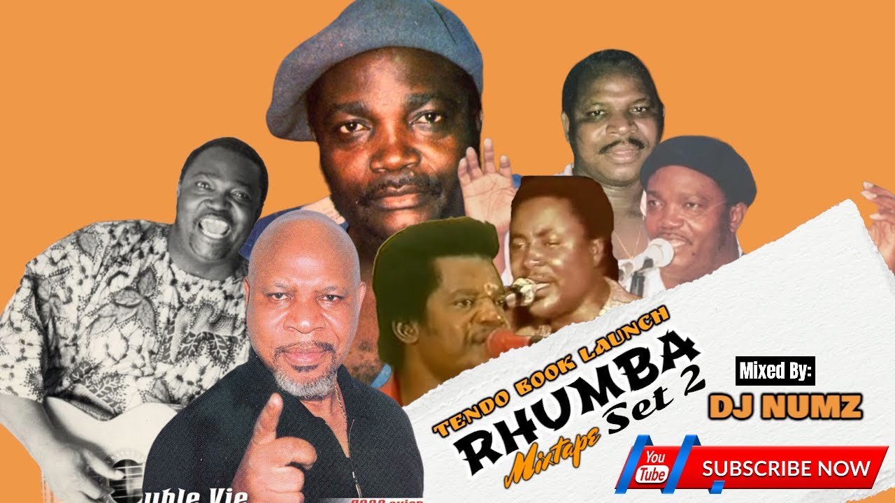 DJ NUMZ TENDO BOOK LAUNCH RHUMBA SELECTION SET 2 FT FRANCO TPOK JAZZ ...