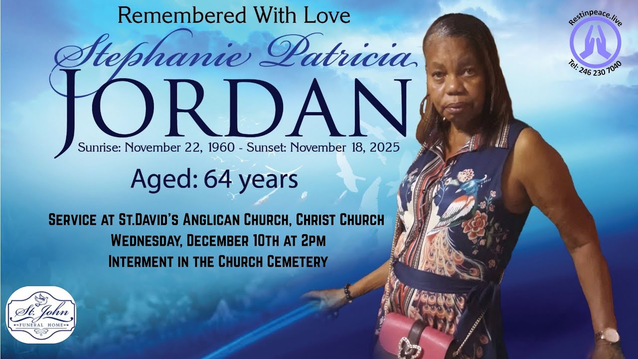 Live Stream of Funeral Service for Stephanie Patricia Jordan - YouTube