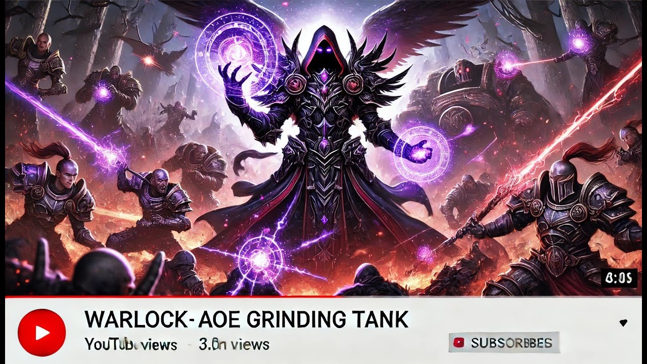 The ART of AoE/TANK Warlock in CLASSIC WOW - YouTube