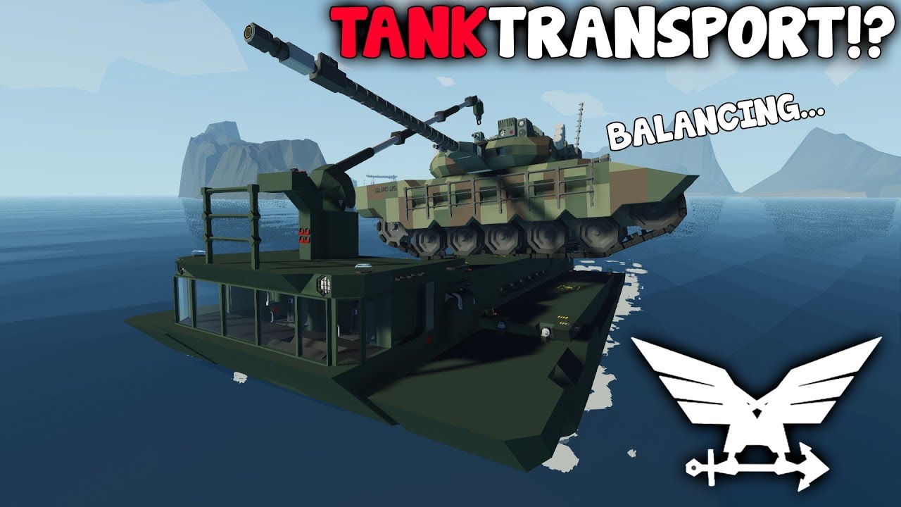 Balancing a Tank On A Amphibious Bridge Thing - Multiplayer ...
