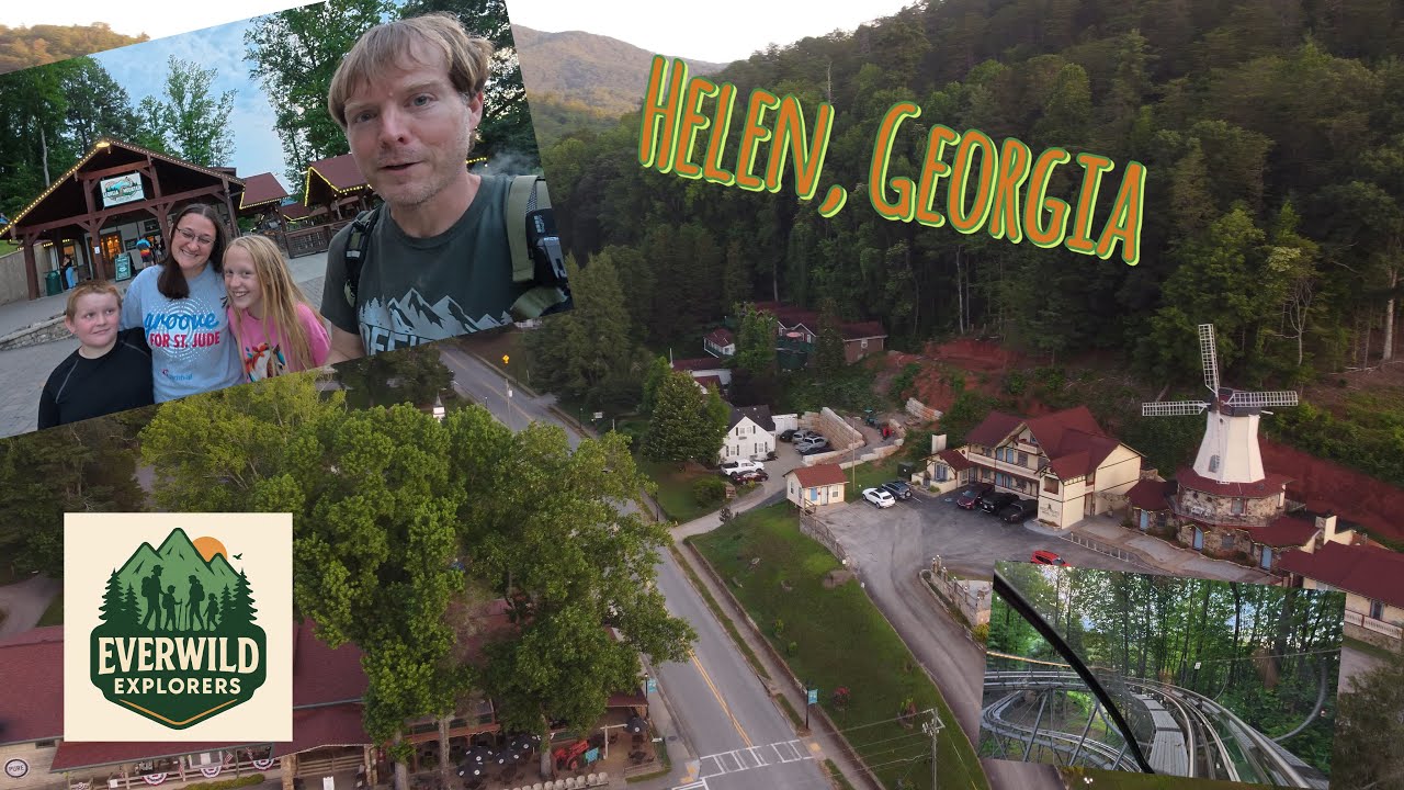 Alpine Adventures in Helen Georgia – Epic Mountain Coaster Ride - YouTube