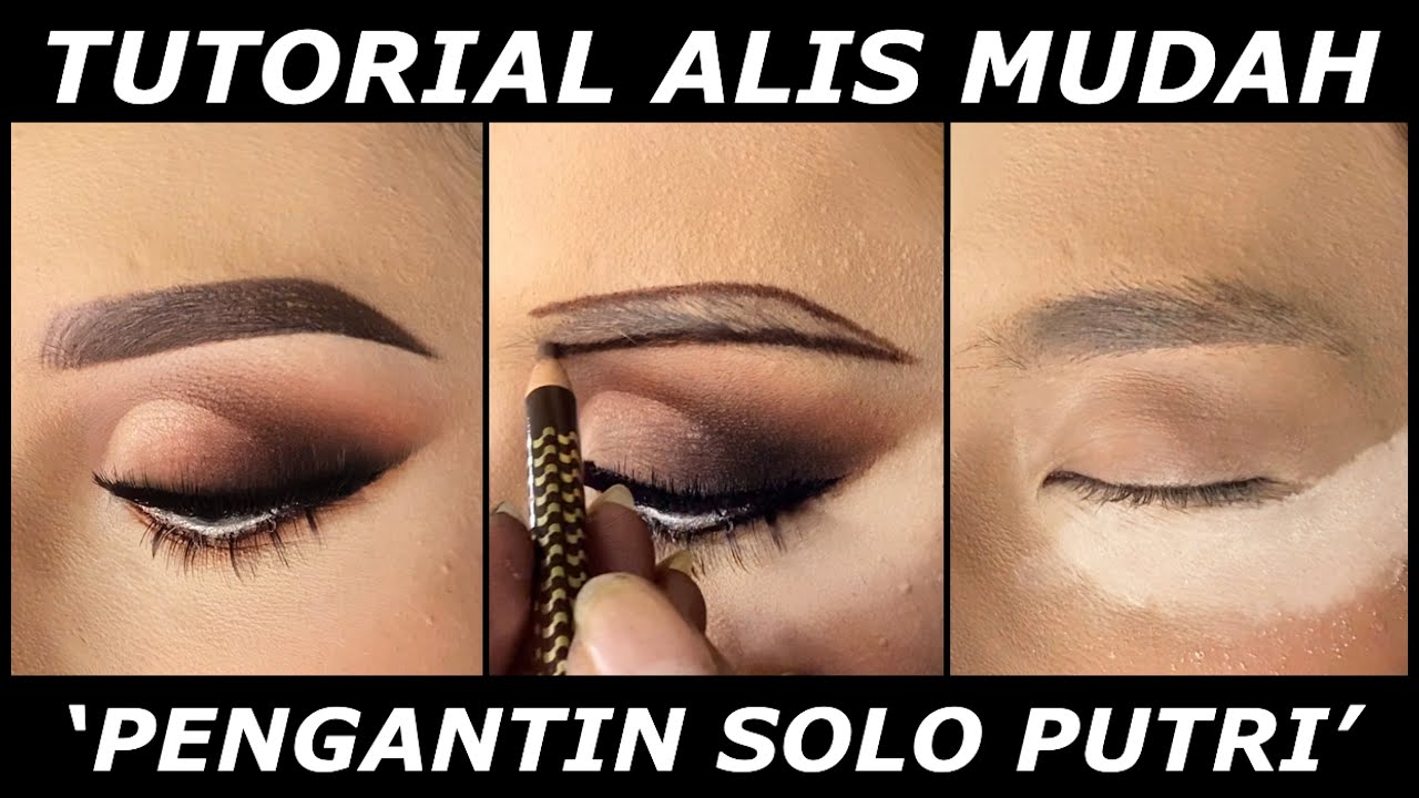 TUTORIAL ALIS KLASIK - UNTUK PEMULA - YouTube