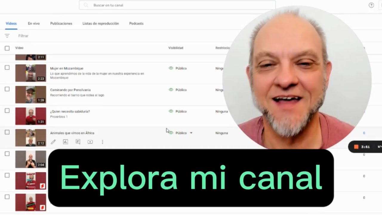 Explora mi canal de YouTube. Soy Daniel Martin. - YouTube