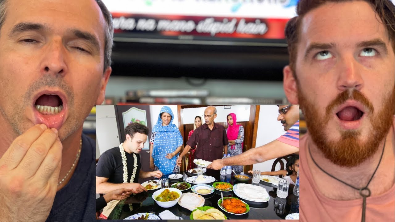 AMAZING Indian Food in Kerala, India | Food REACTION!! - YouTube