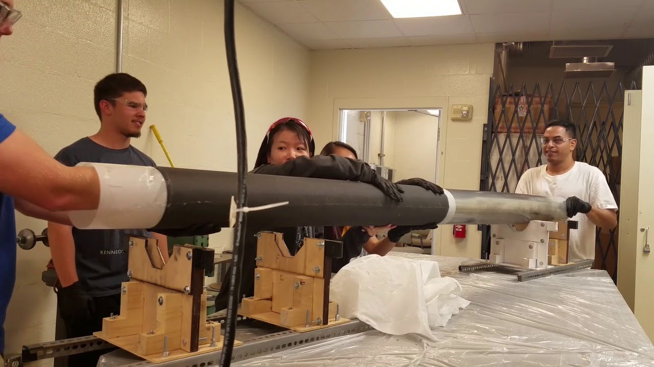 Carbon Fiber Rocket Body Tube Youtube
