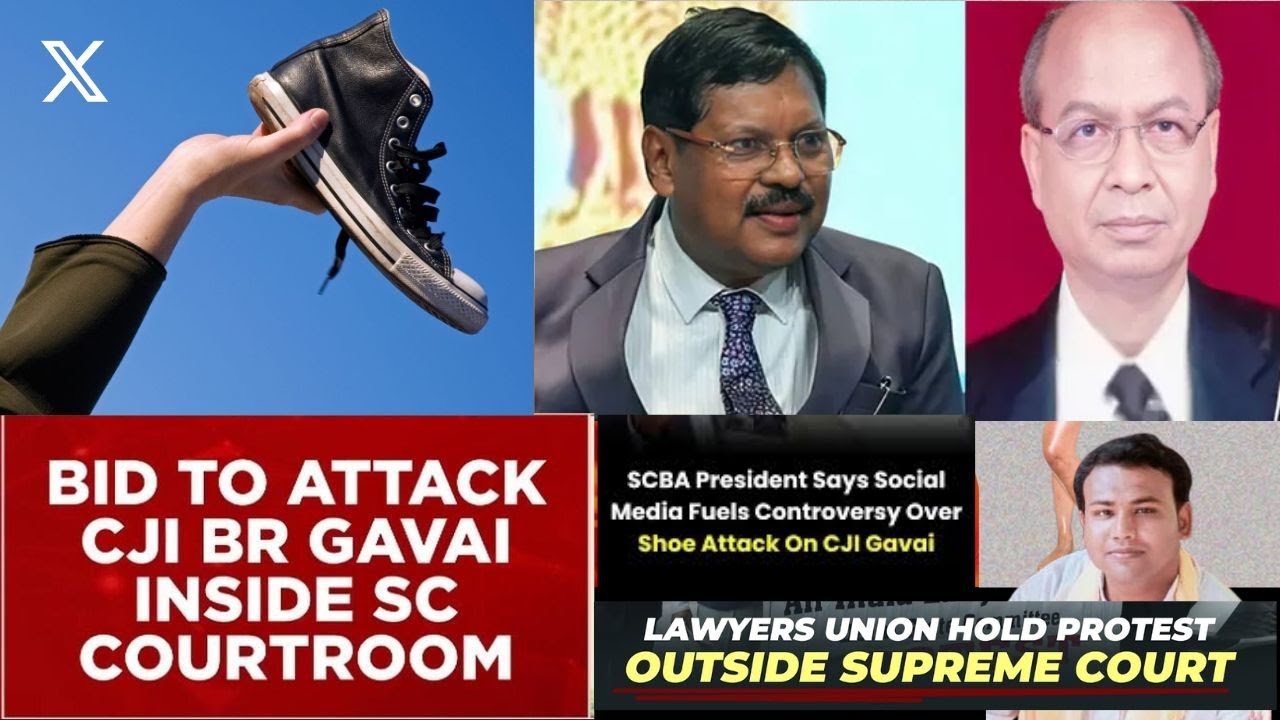 Shoe attack on Chief Justice of India | Judiciary deteriorate | Justice ...