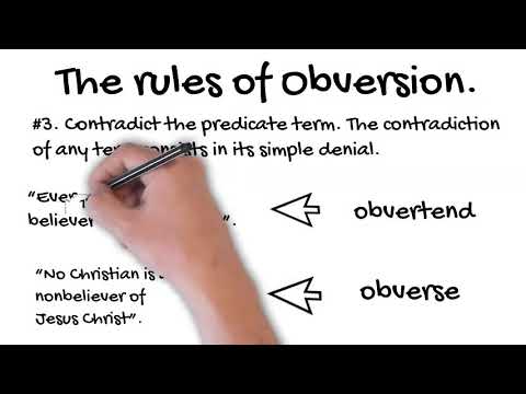 Kinds of Eduction - Obversion - YouTube