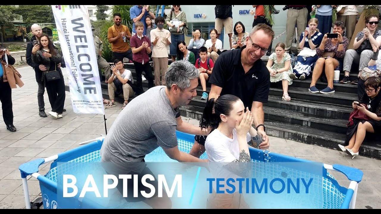 BAPTISM & TESTIMONY by DANIELLA BUCKERFIELD - YouTube