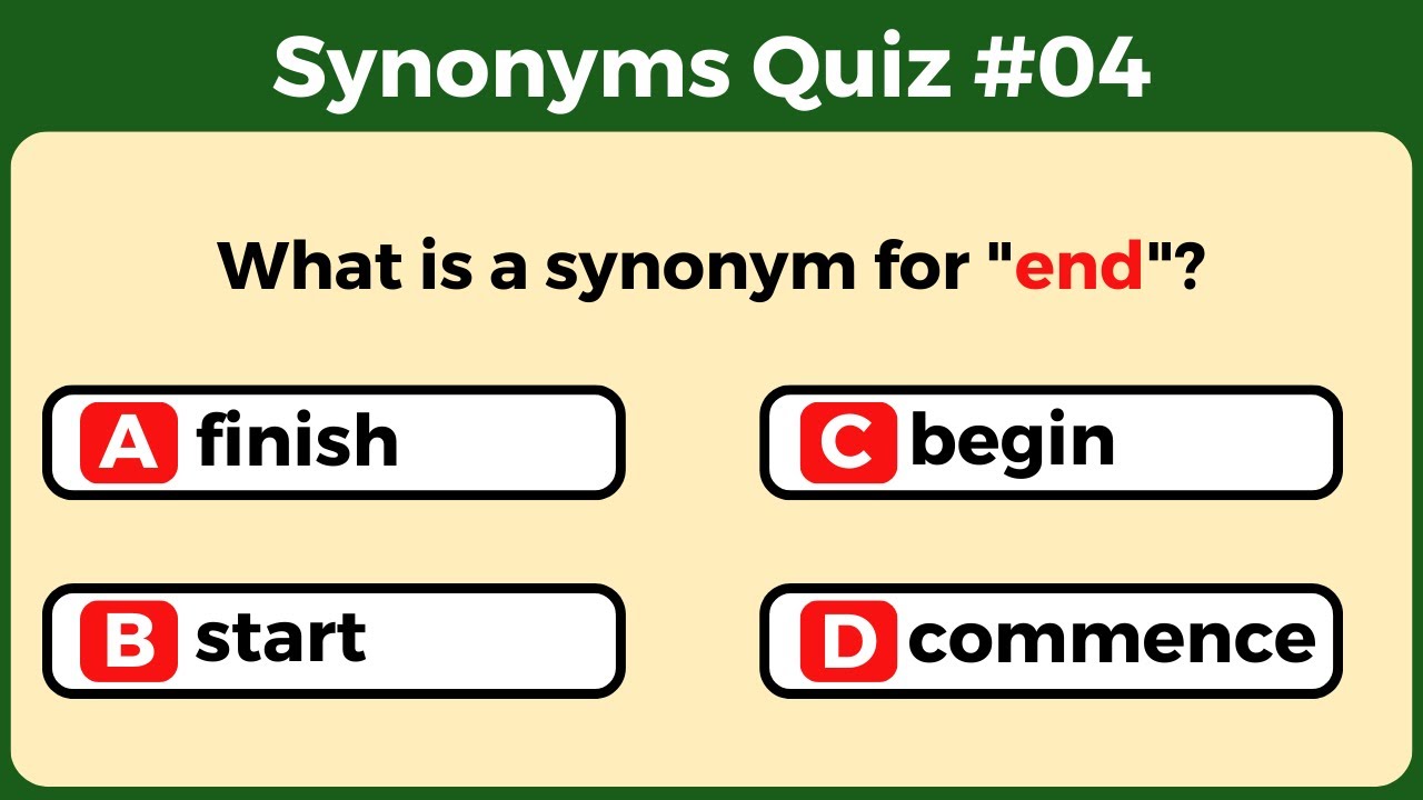 Synonyms Quiz 04 Synonyms Synonyms Words EnglishQuizMastery synonyms-quiz-04-synonyms-synonyms-words-englishquizmastery