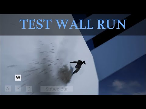 [16] UE4 Portfolio2 - Wall run (3) - YouTube