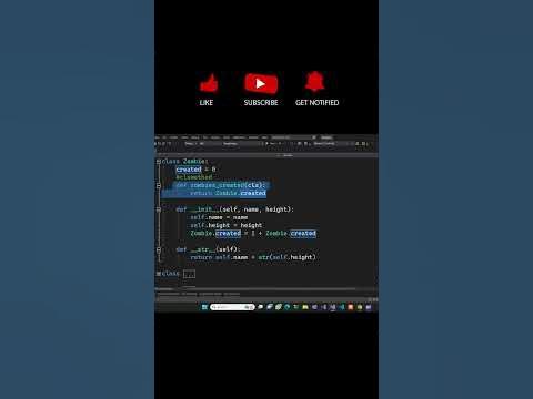 How to Define Static Method in Python | Zombie Static Method 😲 | Python ...